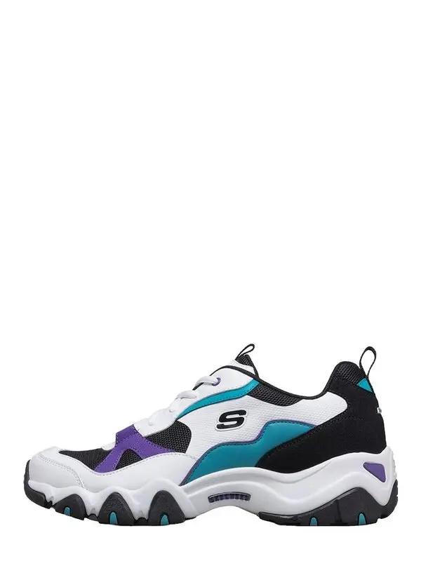 Sketchers D'lites 2.0 Athletic Sneakers - Whitebluepurple
