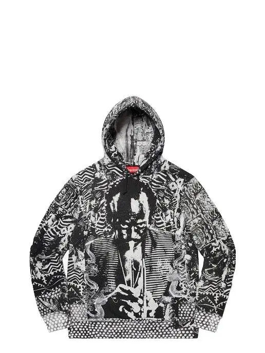 Supreme Ss20 Miles Davis Hooded Sweatshirt - Black