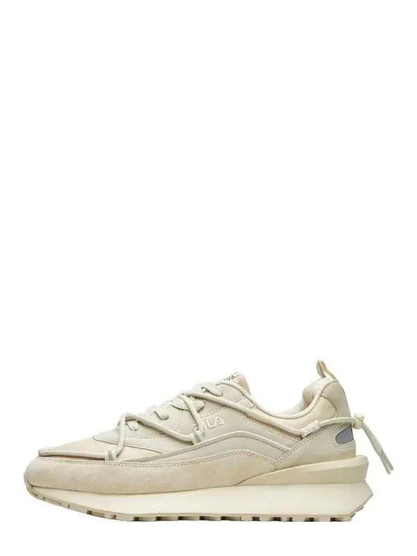 FILA FUSION Retro Low Top Sneakers - Creamy