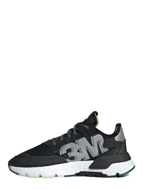 Adidas Nite Jogger "3m Core Carbon" Sneakers - Black