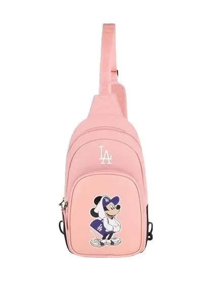MLB Usa Large X Disney Mickey Shoulder Bag - Pink