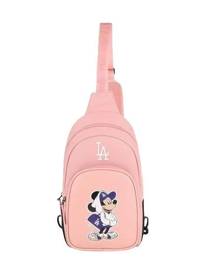 MLB Usa Large X Disney Mickey Shoulder Bag - Pink