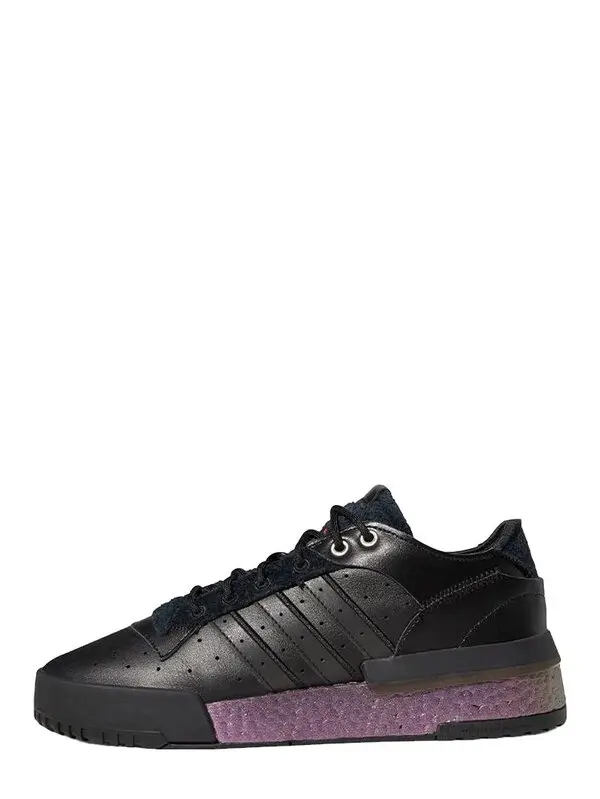Adidas Rivalry Rm Low "black Purple - Black/purple