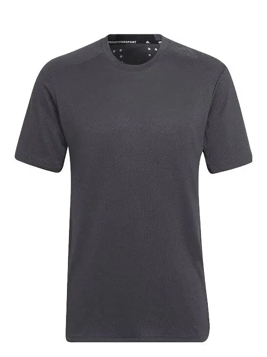 Adidas Solid Color Crewneck Short Sleeve T-shirt - Multi-color