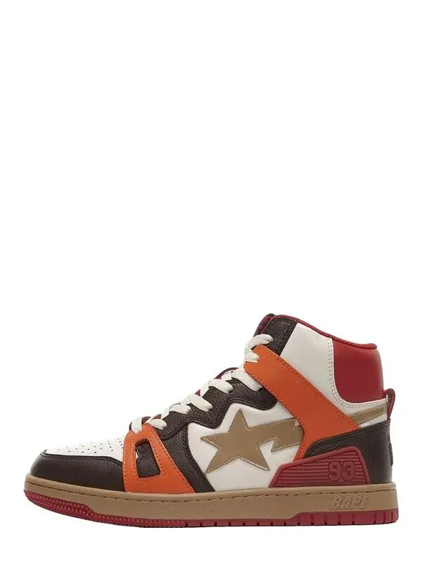 A BATHING APE Sta 93 Hi - Creambrown