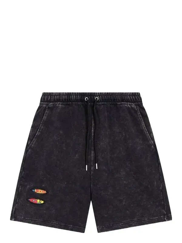 LI-NING X Marvel Graphic Shorts - Washed Black