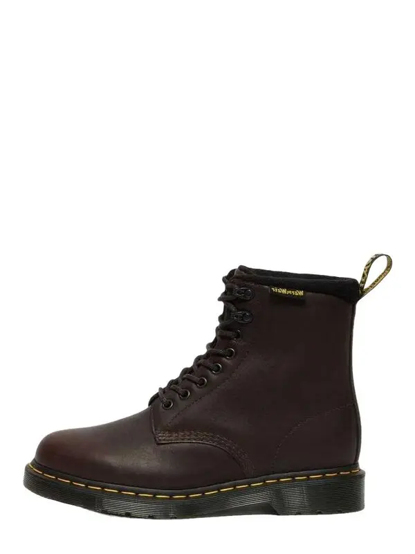 Dr. Martens Pascal Warmwair Leather Lace Up Boots - Dark Brown