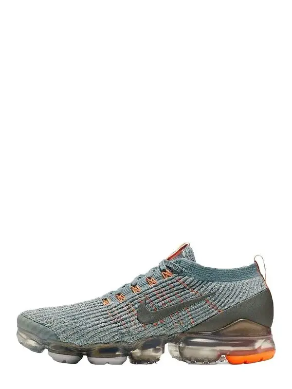 Nike Vapormax Flyknit 3 Sneakers - Gray/orange