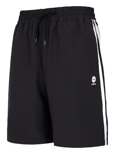 Adidas Neo Solid Color Logo Athleisure Sports Shorts - Multi-color