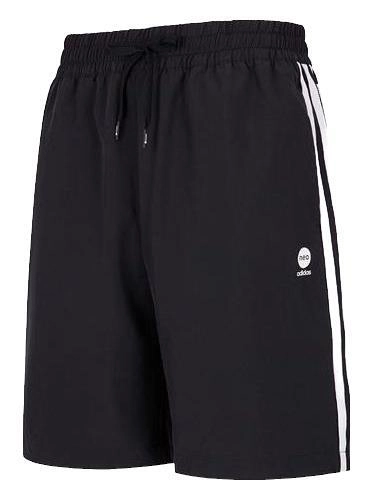 Adidas Neo Solid Color Logo Athleisure Sports Shorts - Multi-color