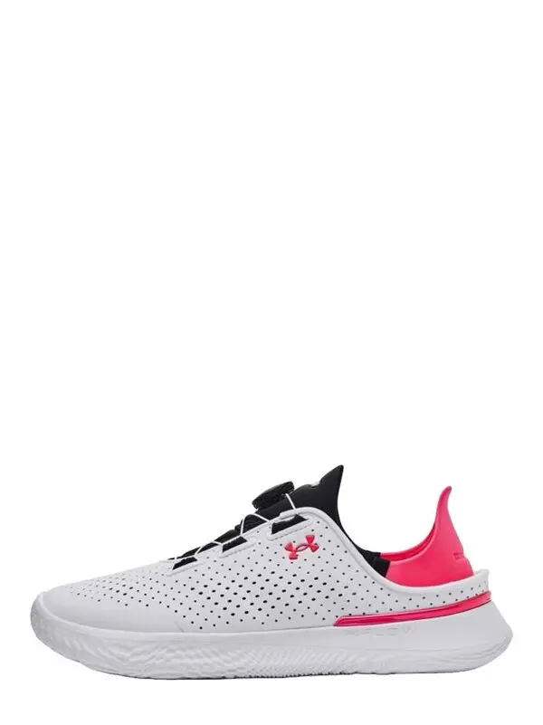 Under Armour Ua Slipspeed Training Sneakers - Cloud White/core Black/pink