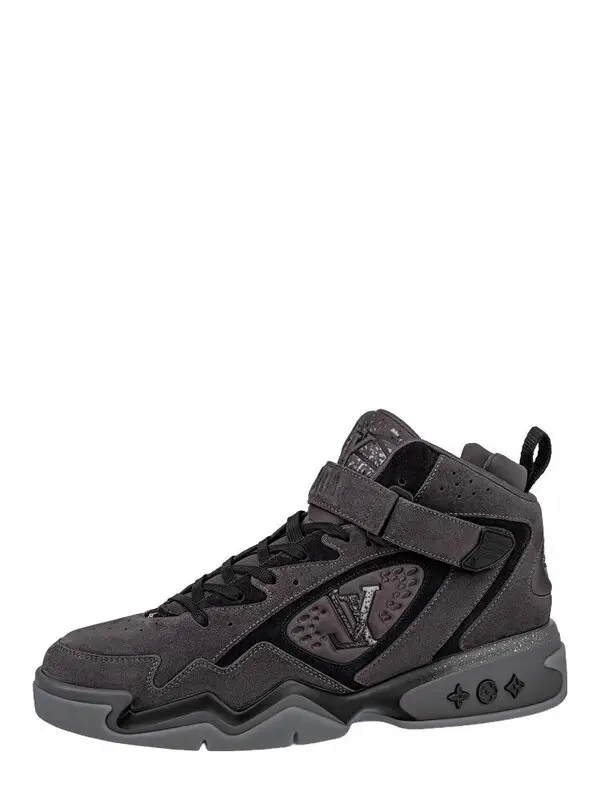 LOUIS VUITTON Trainer 2 Ankle Sneakers - Grey