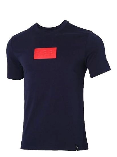 Nike As Fff Nk Tee Travel Blackened Blue - Black/blue
