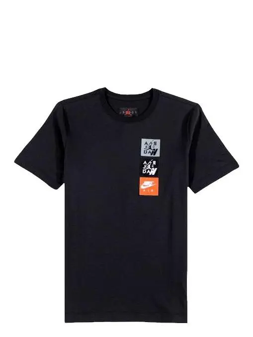 JORDAN 4legacy Woven Labels T-shirt - Black