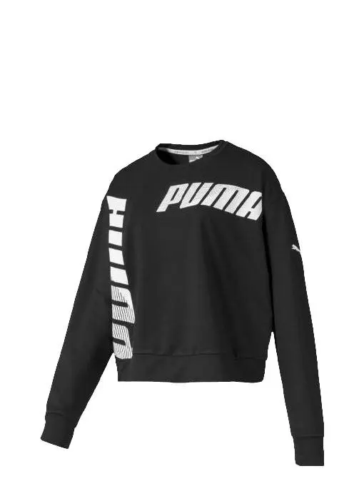 PUMA Long Sleeve Hoodie - Black