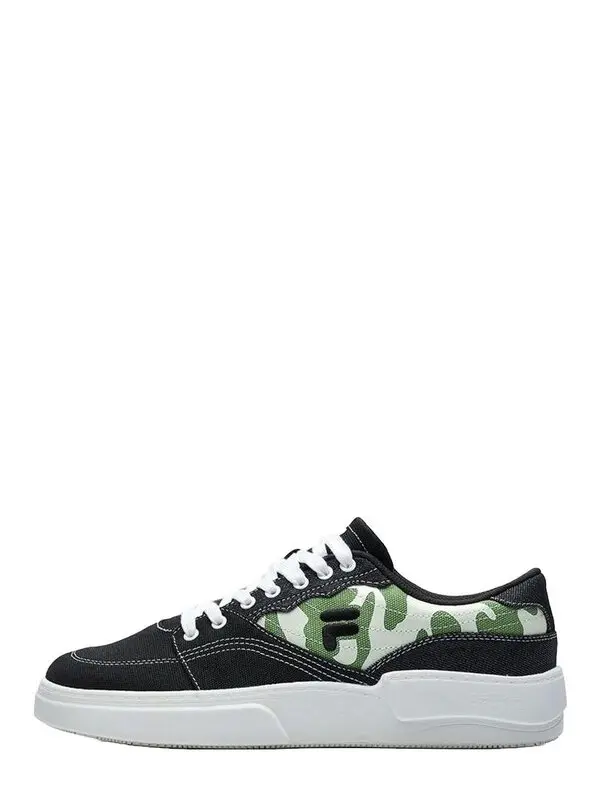 FILA FUSION Flip Skate Shoes - Black/green/white