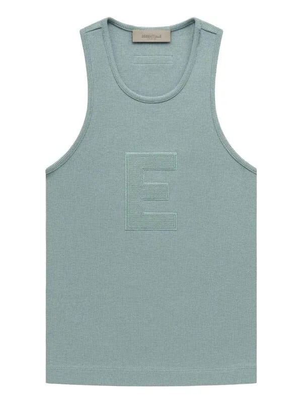 Fear Of God Waffle Tank - Green/blue