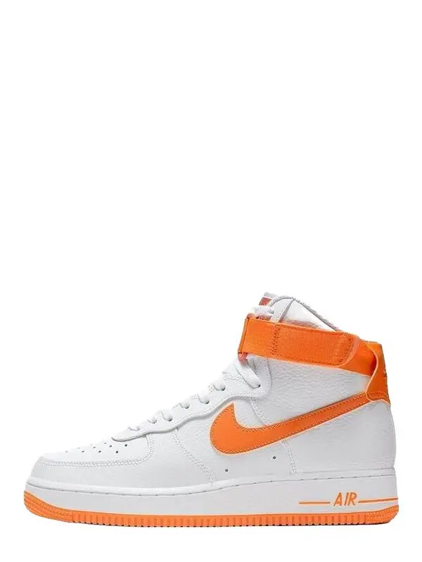 Nike Force 1 High 'vibrant Orange - White/orange