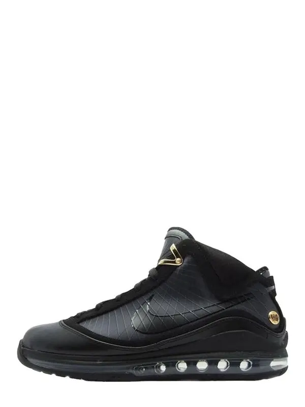Nike Max Lebron 7 High Top Sneakers - Black