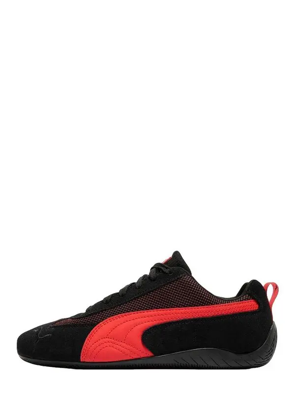 PUMA Scuderia Ferrari Speedcat "metal Energy" Low Top Sneakers - Black/red