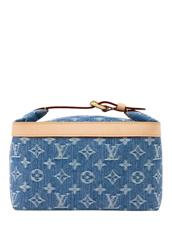 LOUIS VUITTON Monogram Denim Cruiser Toiletry Bag - Blue