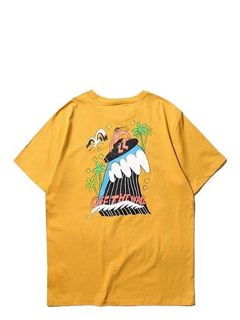VANS Asian Artist Crossover Series Graphic Tee - Yellow