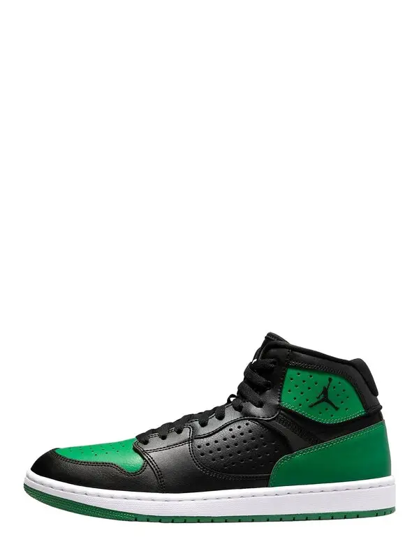 JORDAN Air Access High Top Sneakers - Black/green