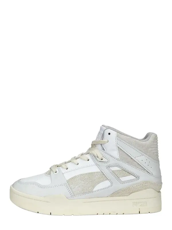 PUMA Slipstream High Top Sneakers - White/frosted Ivory/feather Gray