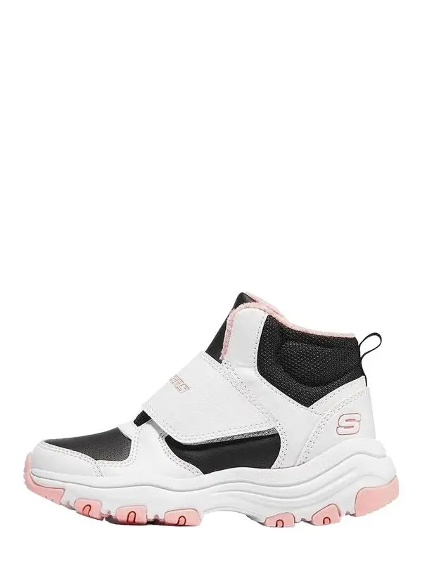 Sketchers I-conik High-top Boots - White/black/pink