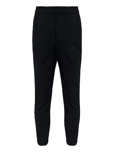 Nike Athleisure Casual Sports Cropped Pants - Black
