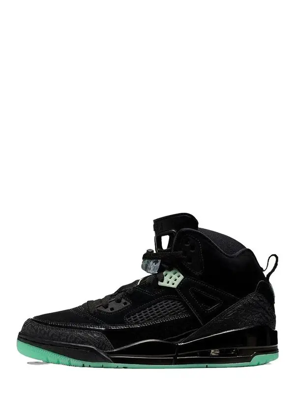 JORDAN Air Spizike Mid Top Sneakers - Black/green Glow