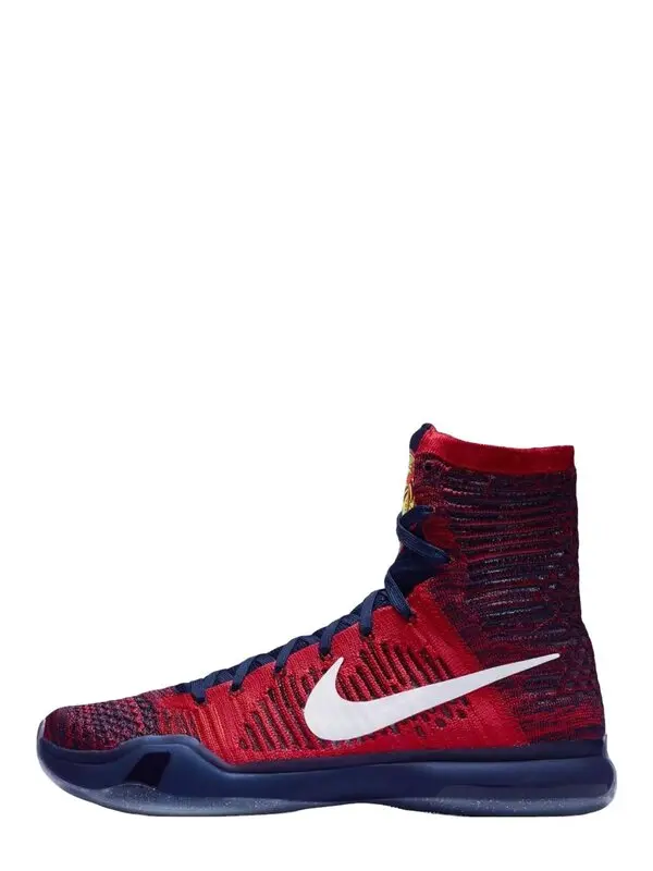 Nike Kobe Elite High "american" Sneakers - Red/white/black