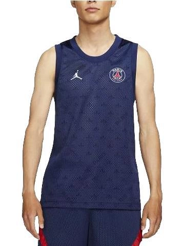 JORDAN Psg Full Print Mesh Sports Vest - Dark