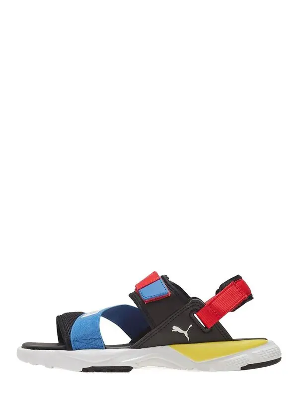 PUMA Js Trail Sandal - Black/blue/white