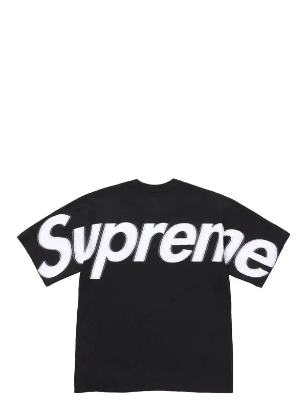 Supreme Intarsia Short-sleeve T-shirt - Black