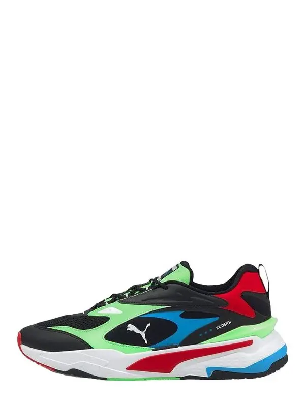 PUMA Rs-fast Elektro Green Low Top Sneakers - Black