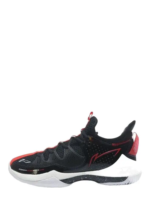 LI-NING Halberd 3 Athletic Sneakers - Black/white/red
