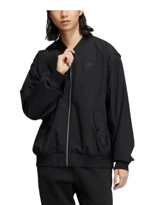 Adidas Essentials Bomber Jacket - Black