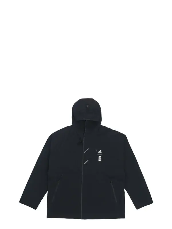 Adidas Martial Arts Series Logo Hooded Jacket - Black