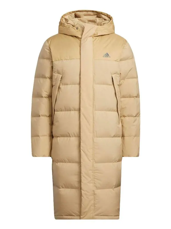 Adidas Duck Down Long Jacket - Tan