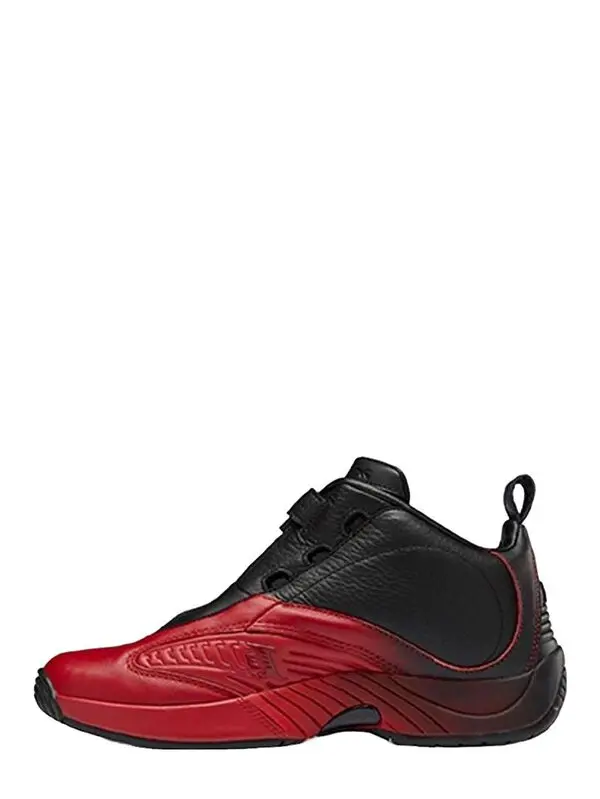 REEBOK Answer 4 Flash Red High Top Sneakers - Black/red