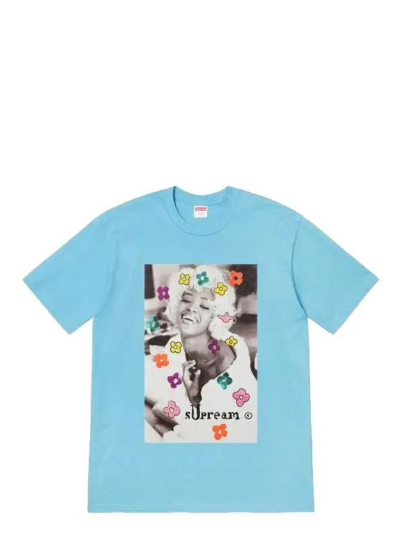 Supreme Ss20 Week 1 Naomi Tee Character Printing Short Sleeve - Blue