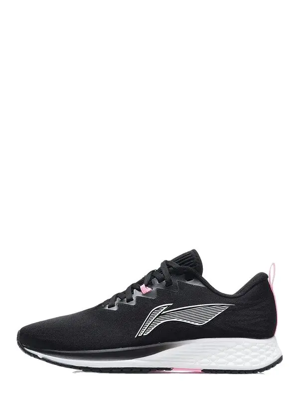 LI-NING Dark Horse 4 Athletic Sneakers - Black/white/pink