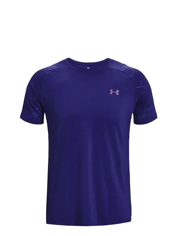 Under Armour Rush Emboss Short Sleeve T-shirt - Blue