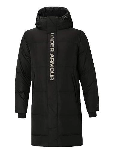 Under Armour Longline Hooded Puffer Jacket - Black