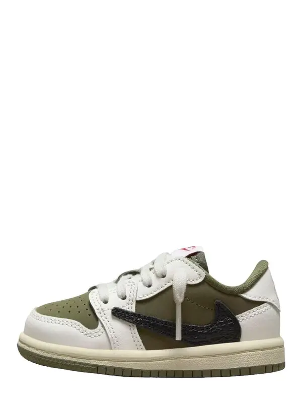 JORDAN Air 1 Retro Low Og Sp X Travis Scott 'medium Olive - Medium Olive/black/sail
