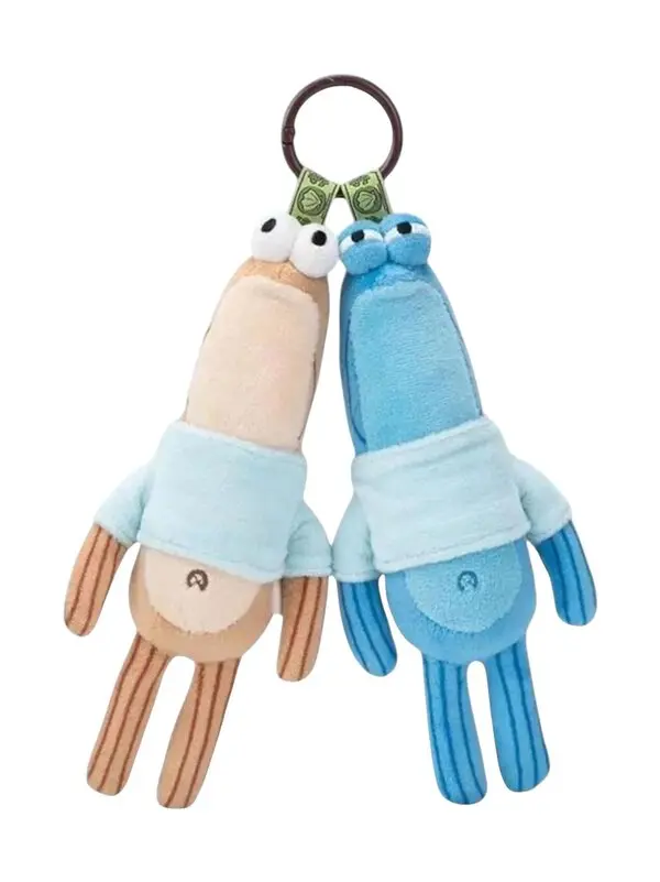 POP MART X Bikini Bottom Buddies Plush 'whimsical Sardine Brothers' Secret Edition - Multi-color
