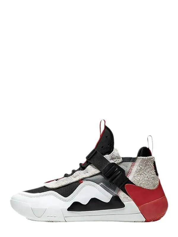 JORDAN Defy Sp High Top Sneakers - Summit White/university Red-black