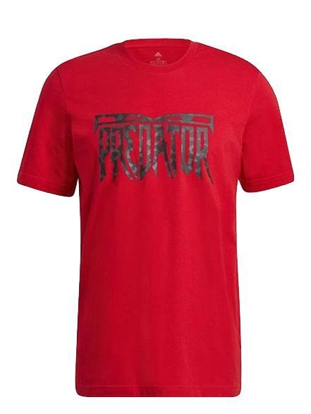 Adidas Predator Logo Short Sleeve T-shirt - Red