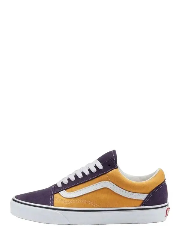 VANS Old Skool Low Top Sneakers - Purple/yellow
